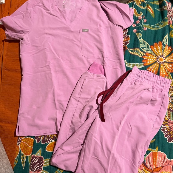 Figs | Other | Figs Pink Scrub Set | Poshmark